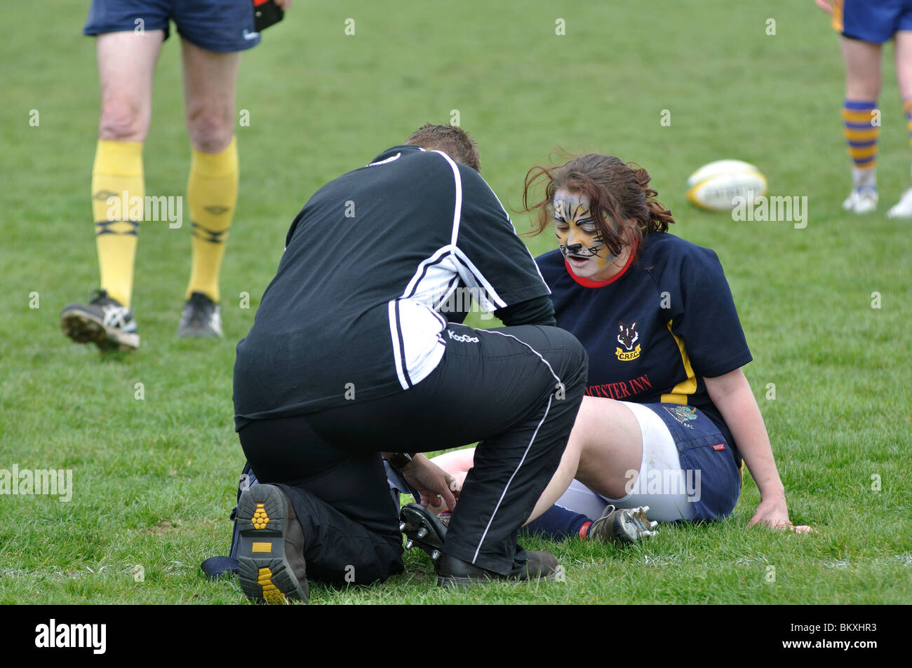 Rugby injury hi-res stock photography and images - Alamy