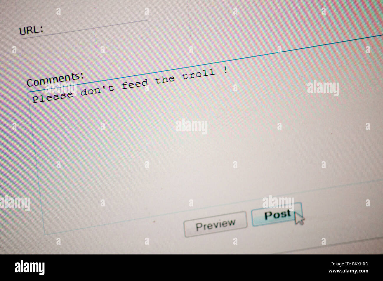 Internet troll hi-res stock photography and images - Alamy