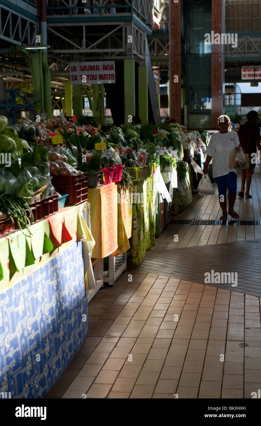 A Local Lady with Her Grocery Shopping in The Municipal Market in ...