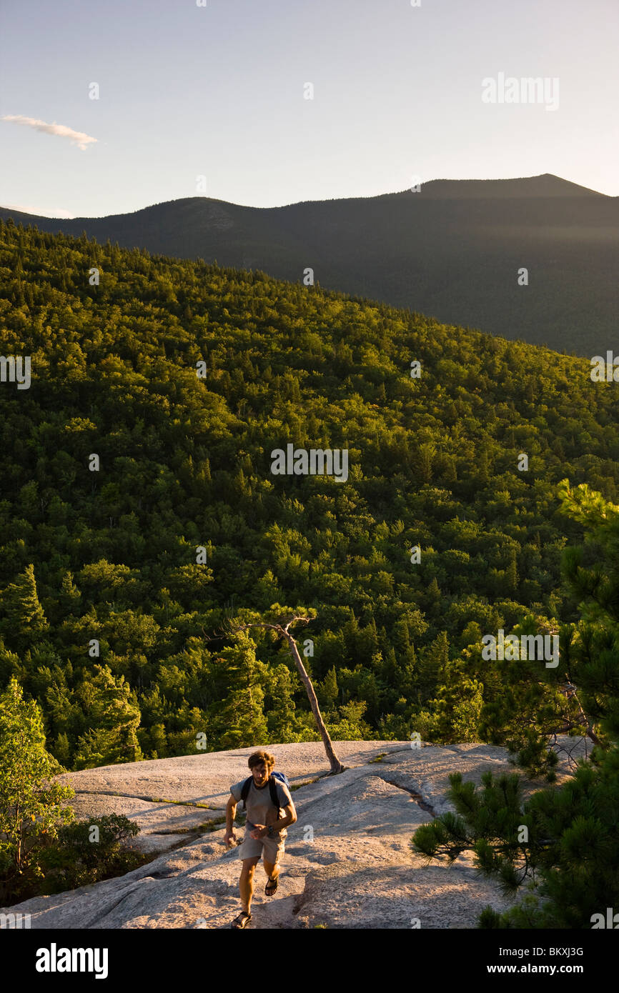 The view of Moat Mountain from Cathedral Ledge in Echo Lake State Park ...
