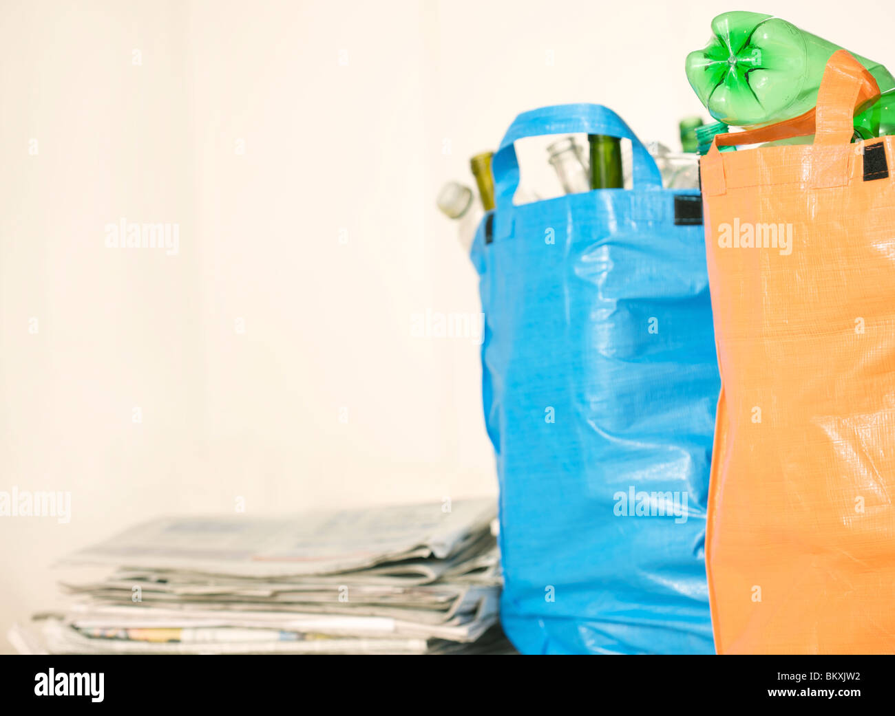 Bags of garbage inside hi-res stock photography and images - Alamy