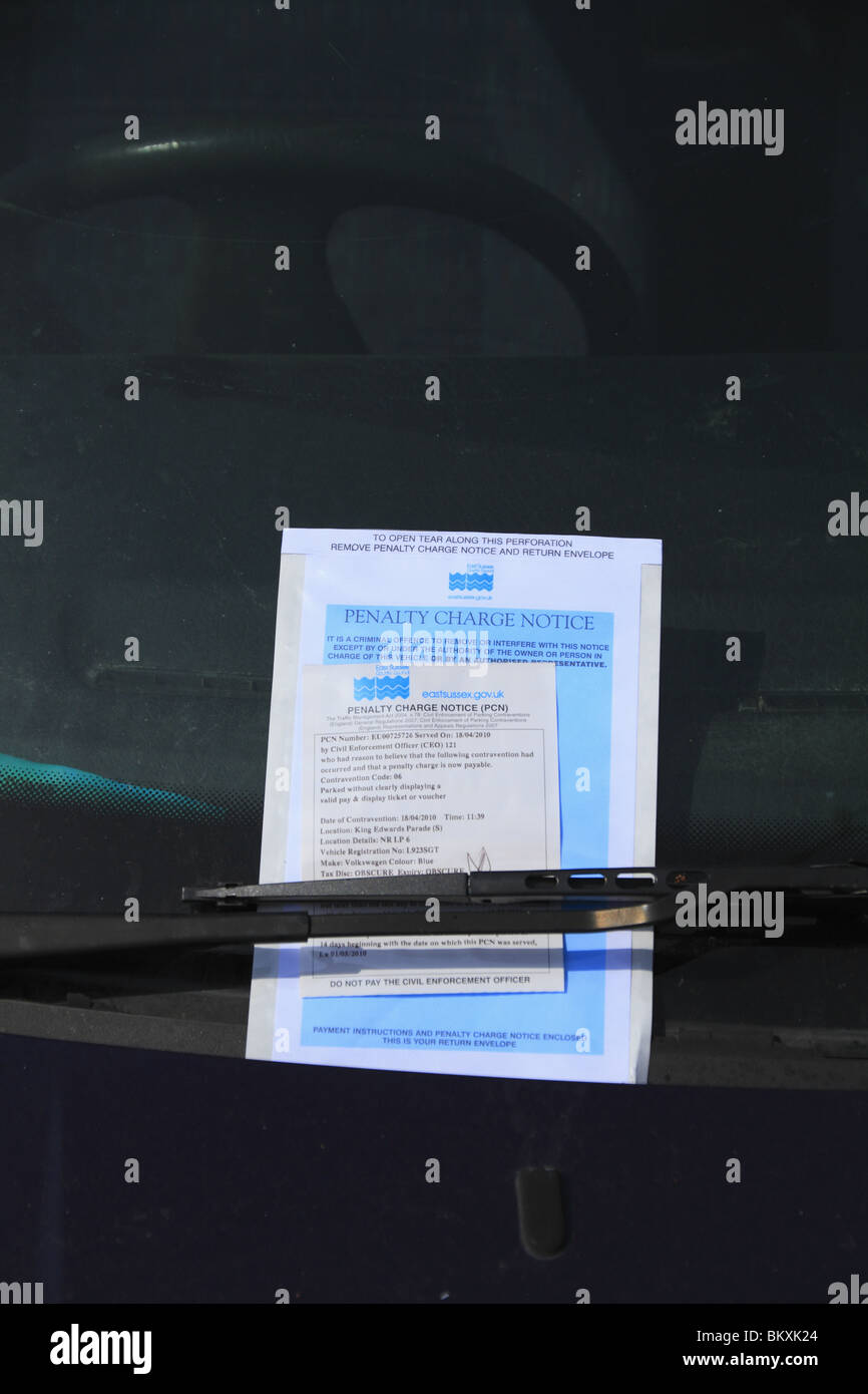 Fixed penalty notice hi-res stock photography and images - Alamy