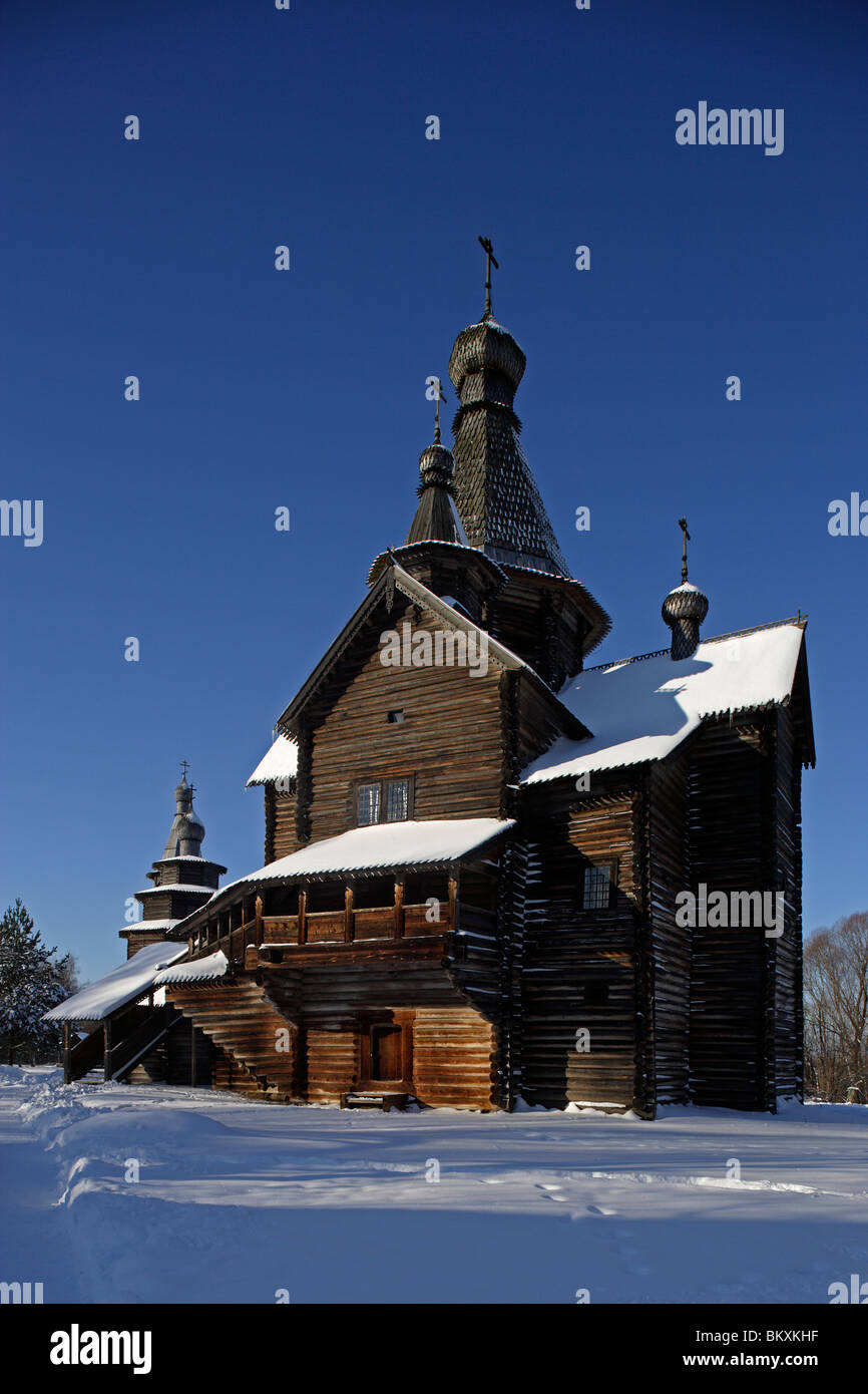 Russia Novgorod-the-Great Region Vitoslavlitsy Museum of Wooden ...