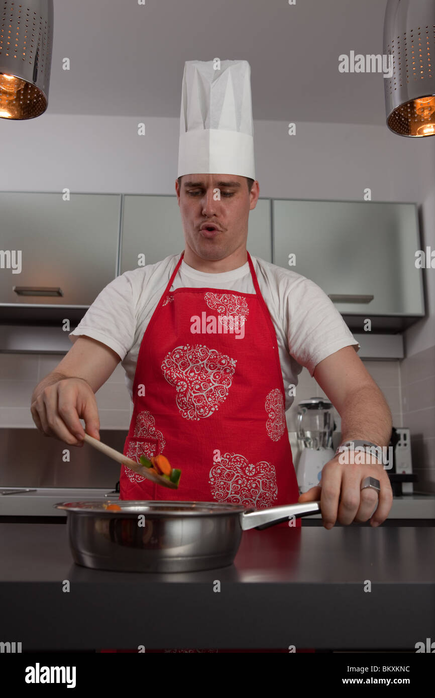 Singing cook hi-res stock photography and images - Alamy