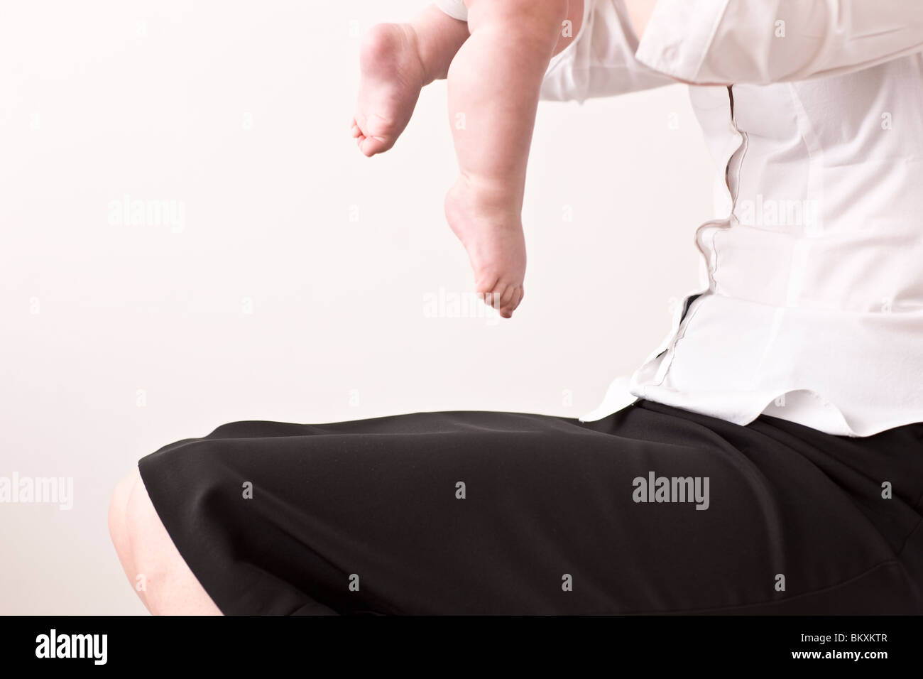 Parents playing new born baby hi-res stock photography and images - Alamy