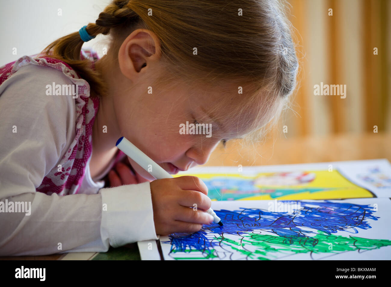Pre coloring hi-res stock photography and images - Alamy