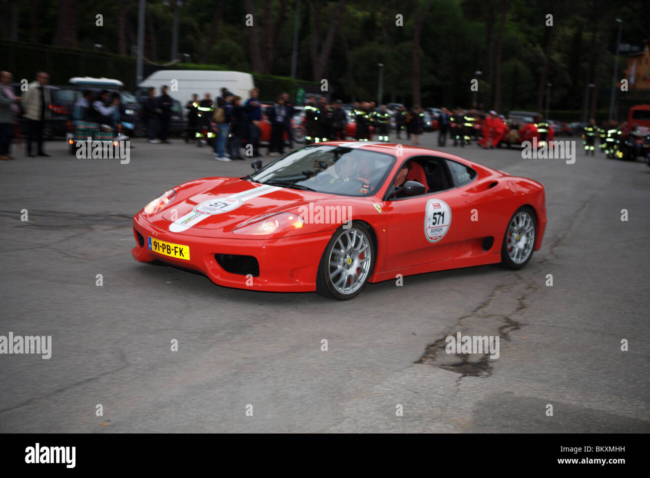 Ferrari rally at 1000 miles 2010 Italy. The Ferrari the most famous ...