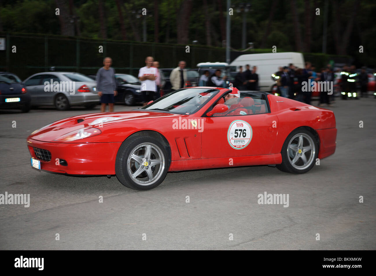 Ferrari rally at 1000 miles 2010 Italy. The Ferrari the most famous ...
