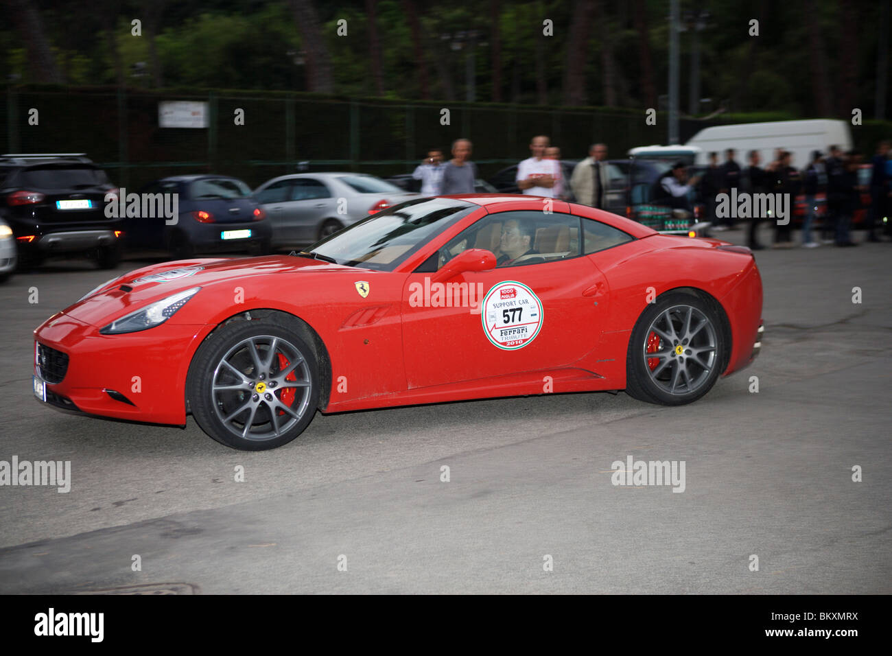 Ferrari rally at 1000 miles 2010 Italy. The Ferrari the most famous ...
