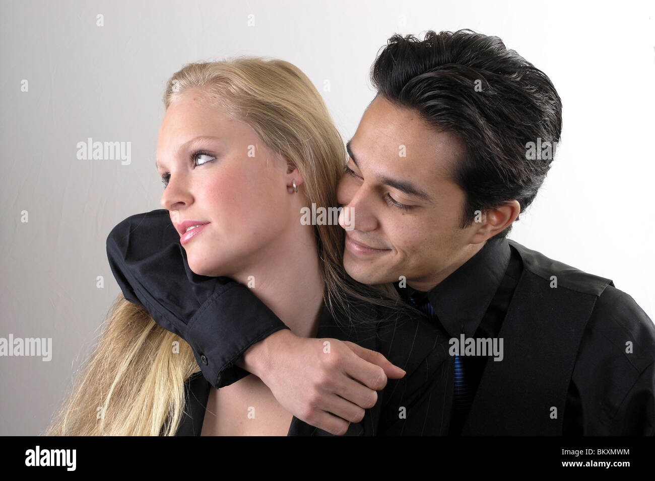 Woman dominating man hi-res stock photography and images - Alamy