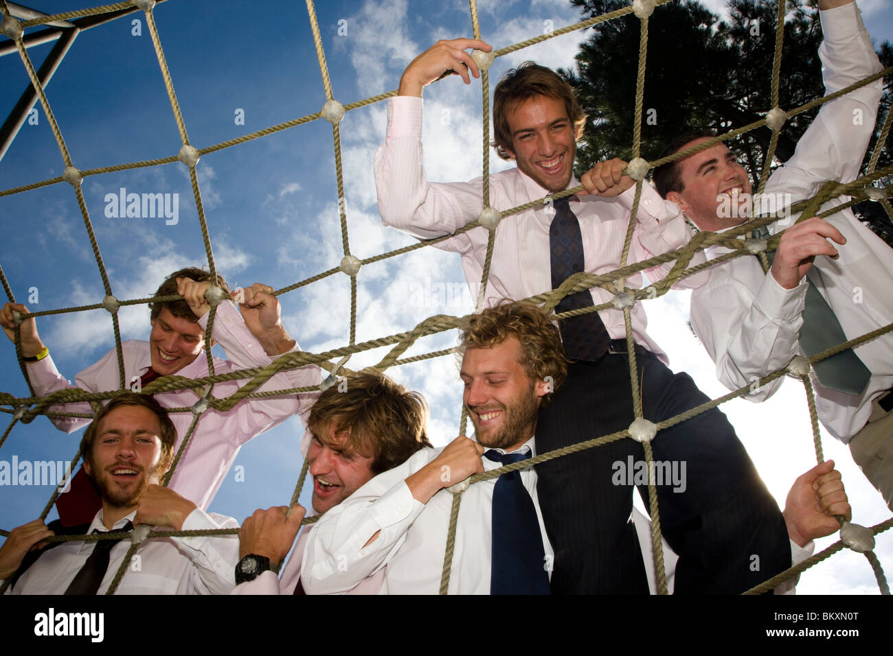 Cargo net obstacle course hi-res stock photography and images - Alamy