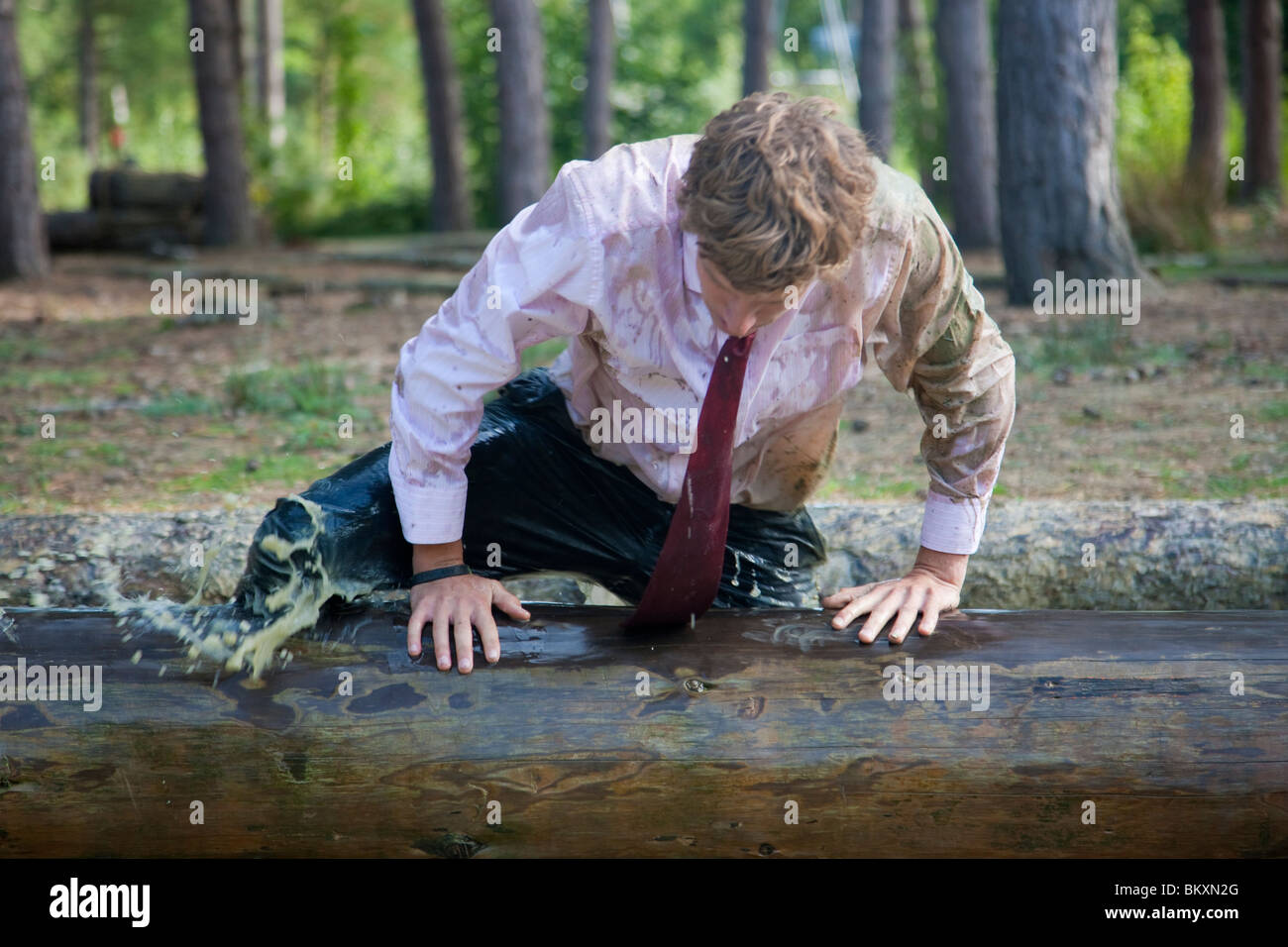 Soaking wet businessman hi-res stock photography and images - Alamy
