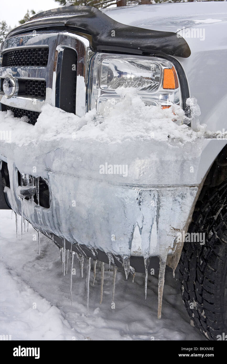 Truck frozen ice hi-res stock photography and images - Alamy