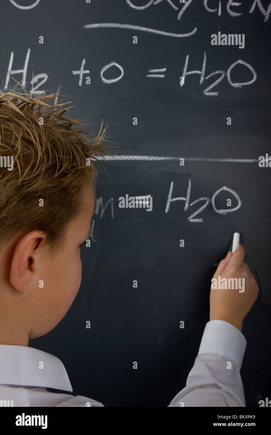 Back View Boy Student Drawing High Resolution Stock Photography and ...