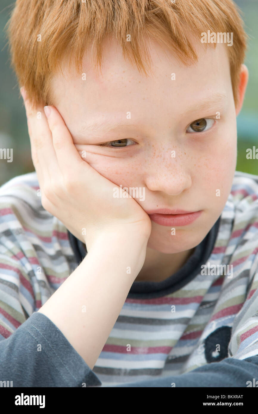Resting frown hi-res stock photography and images - Alamy