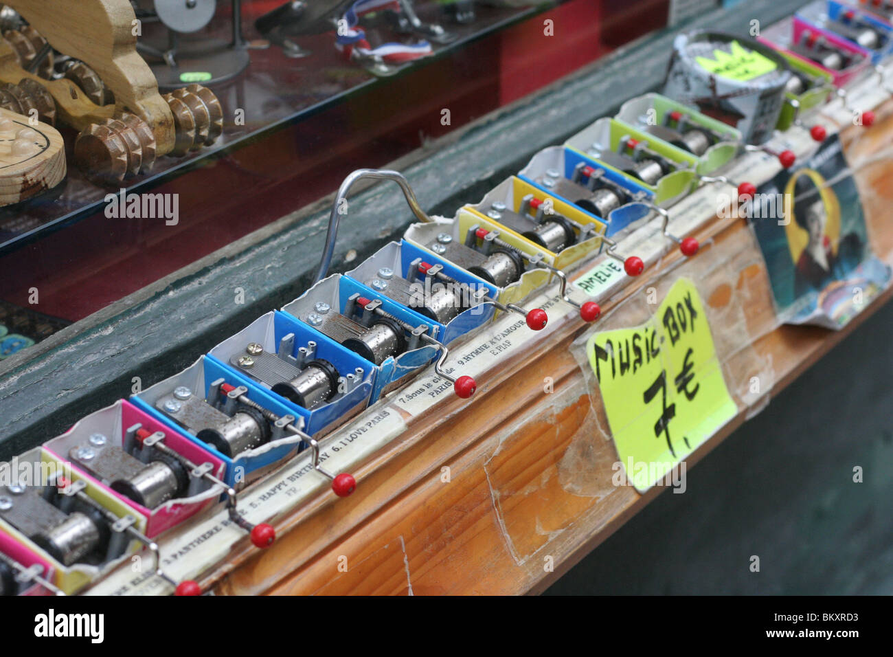 Music boxes hi-res stock photography and images - Alamy