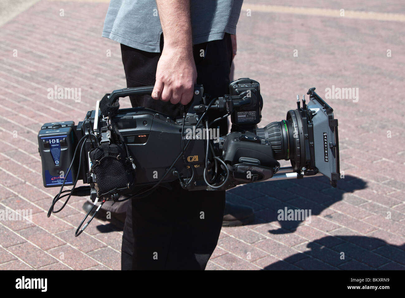 Sony video camera Stock Photo - Alamy