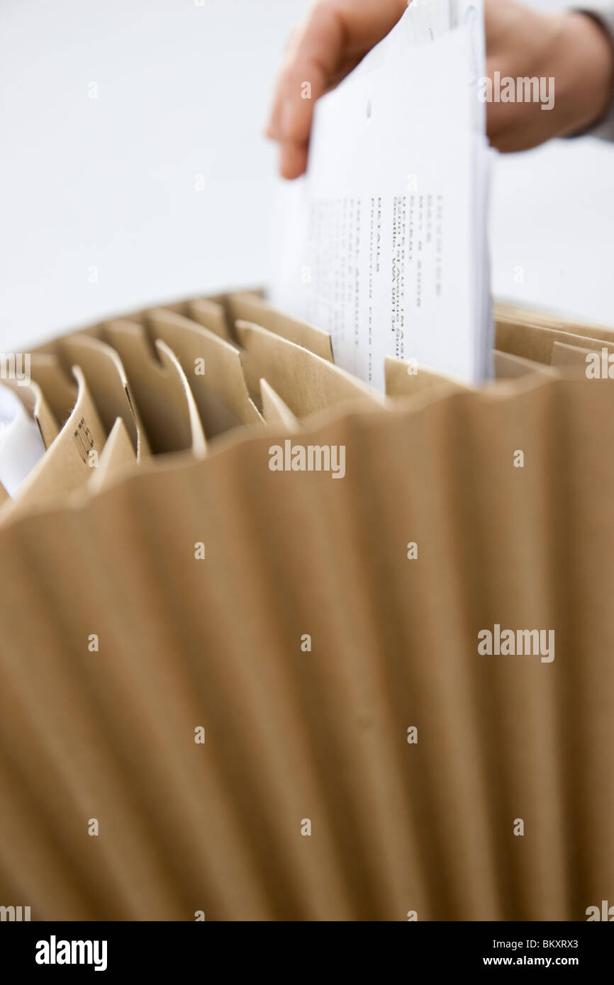 Document filing hi-res stock photography and images - Alamy