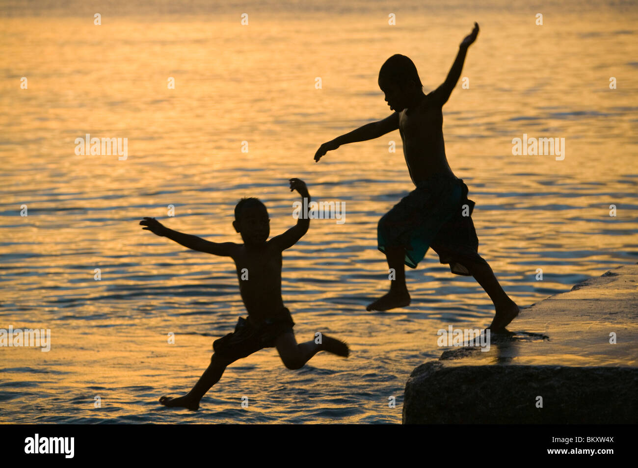 Children on funafuti tuvalu hi-res stock photography and images - Alamy