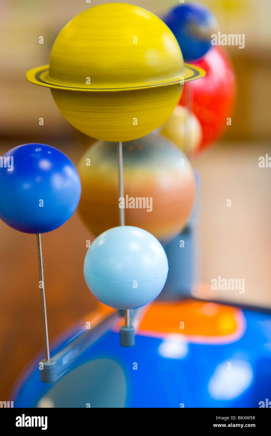Solar system planets model hi-res stock photography and images - Alamy