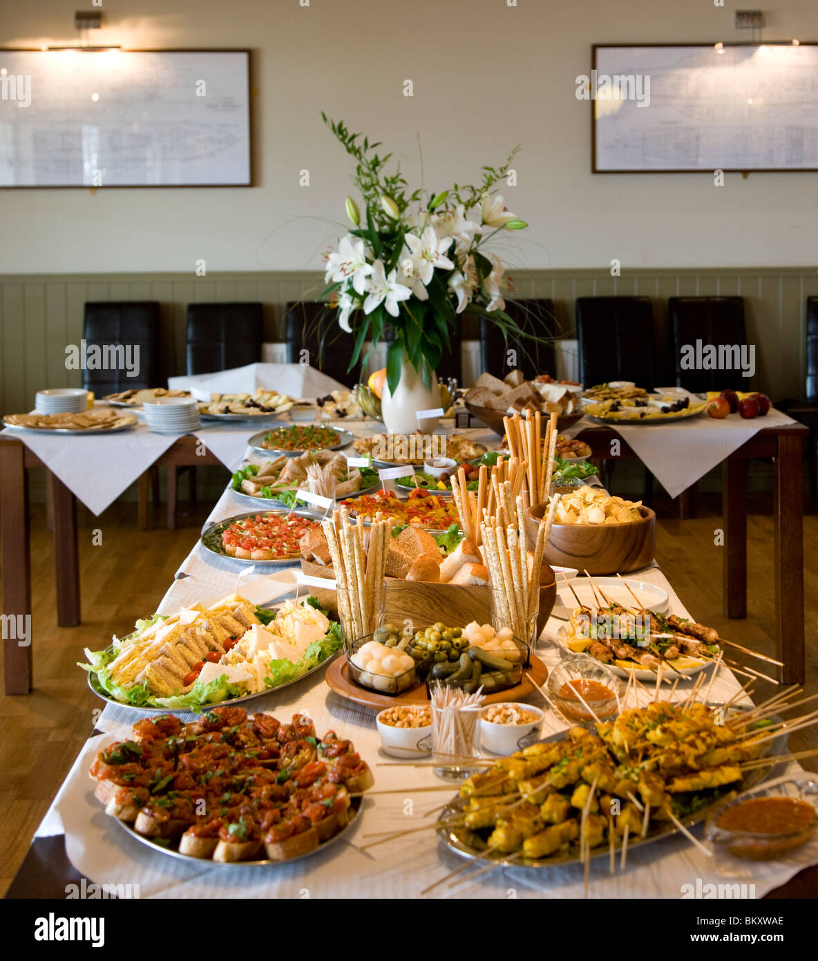 Canapes Party Savoury Food Finger High Resolution Stock Photography and ...