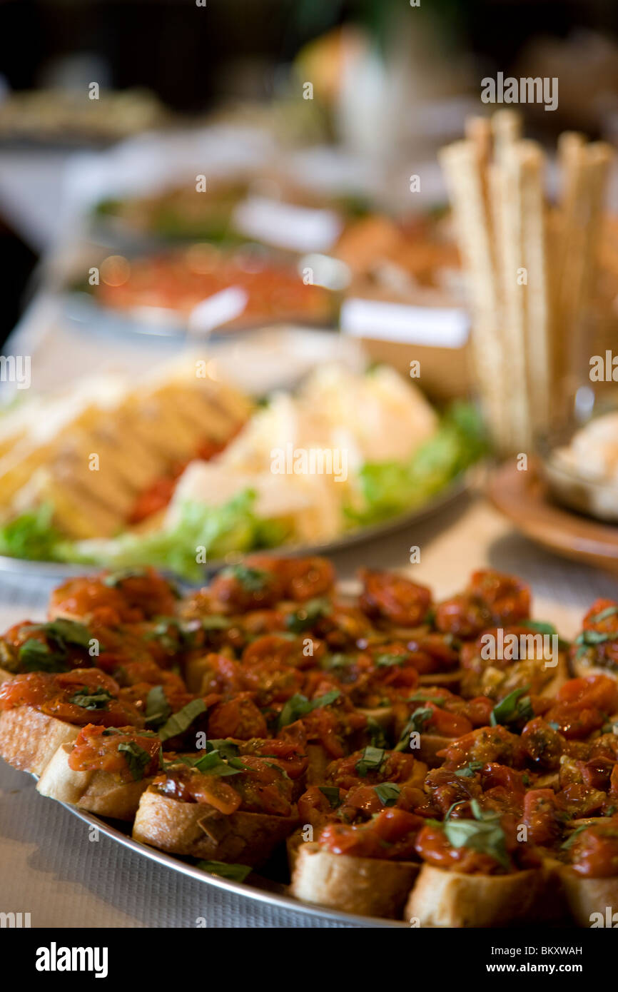 Party buffet spread hi-res stock photography and images - Alamy