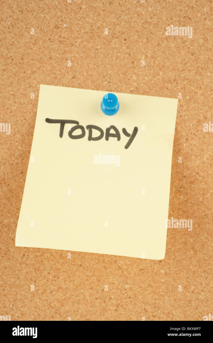 Pinned note hi-res stock photography and images - Alamy