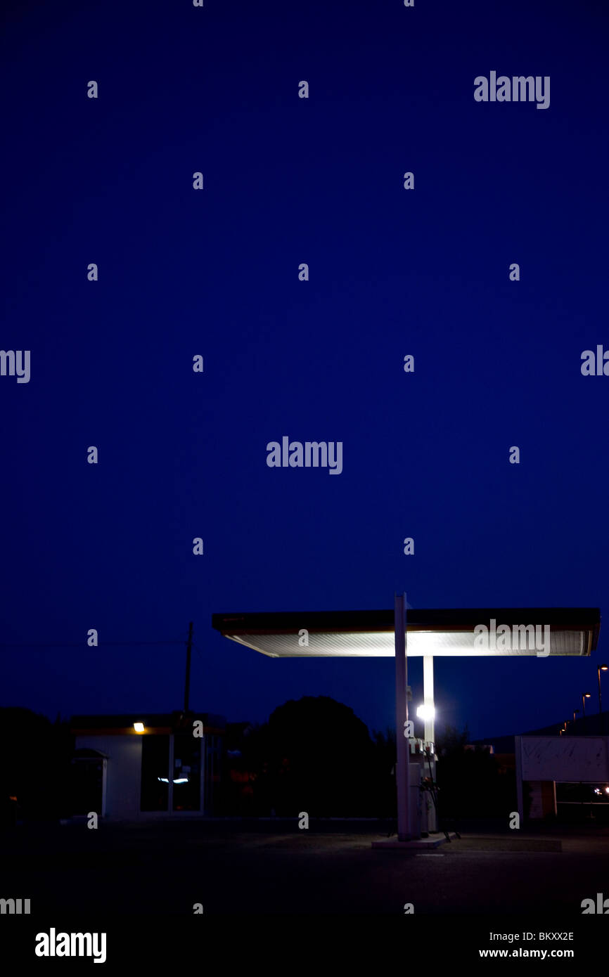 Petrol Station By Night High Resolution Stock Photography and Images ...