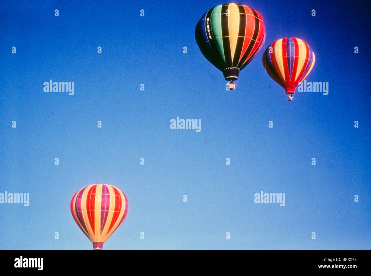 Hot-air balloon air rise fly sky color physics ascend sport compete ...