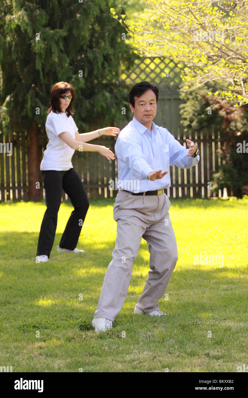 Tai chi form hi-res stock photography and images - Alamy