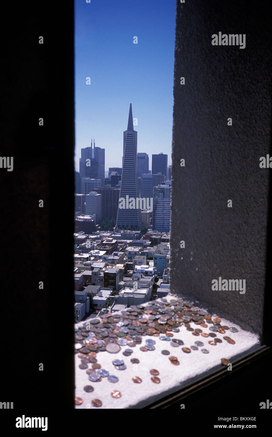 Coit Tower Window High Resolution Stock Photography and Images - Alamy