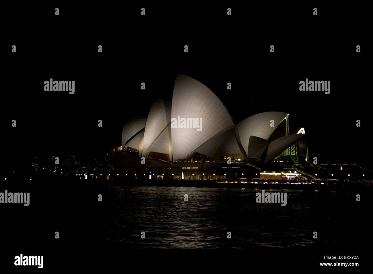 Sydney Opera House by night Stock Photo - Alamy