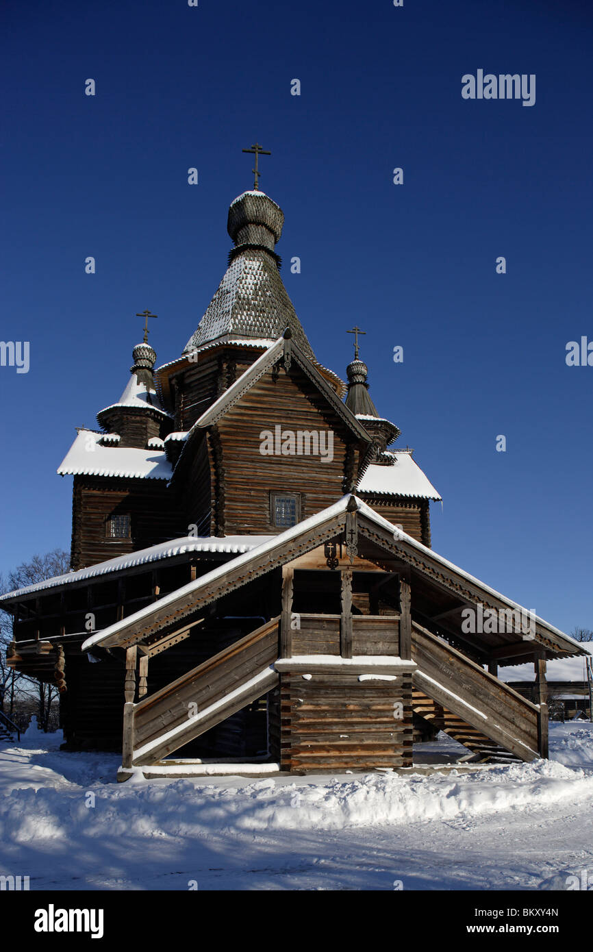 Russia Novgorod-the-Great Region Vitoslavlitsy Museum of Wooden ...