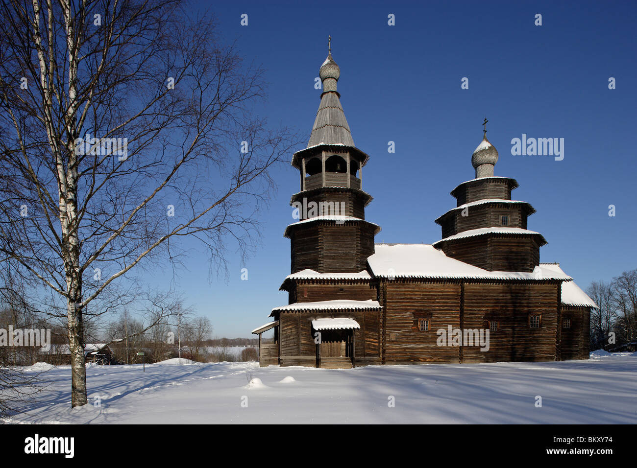 Russia Novgorod-the-Great Region Vitoslavlitsy Museum of Wooden ...