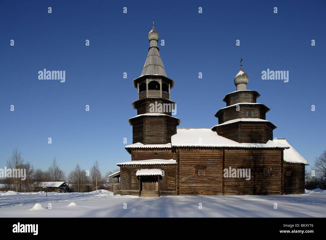 Russia Novgorod-the-Great Region Vitoslavlitsy Museum of Wooden ...