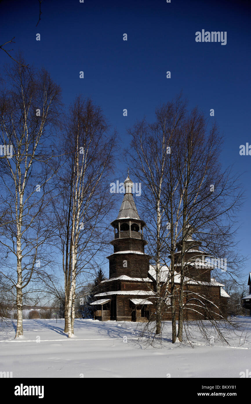 Russia Novgorod-the-Great Region Vitoslavlitsy Museum of Wooden ...