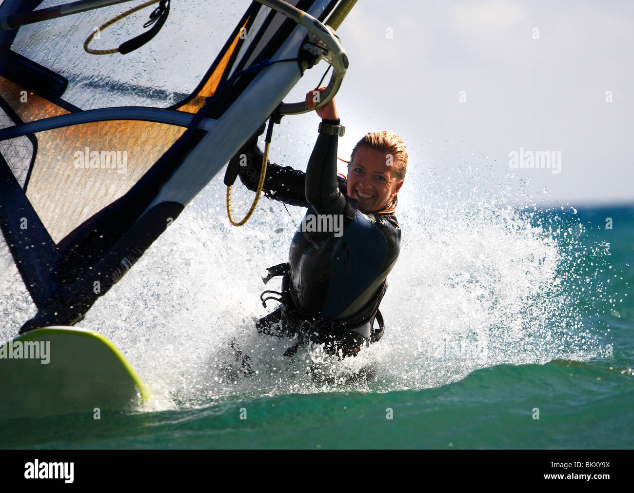Windsurfer female hi-res stock photography and images - Alamy