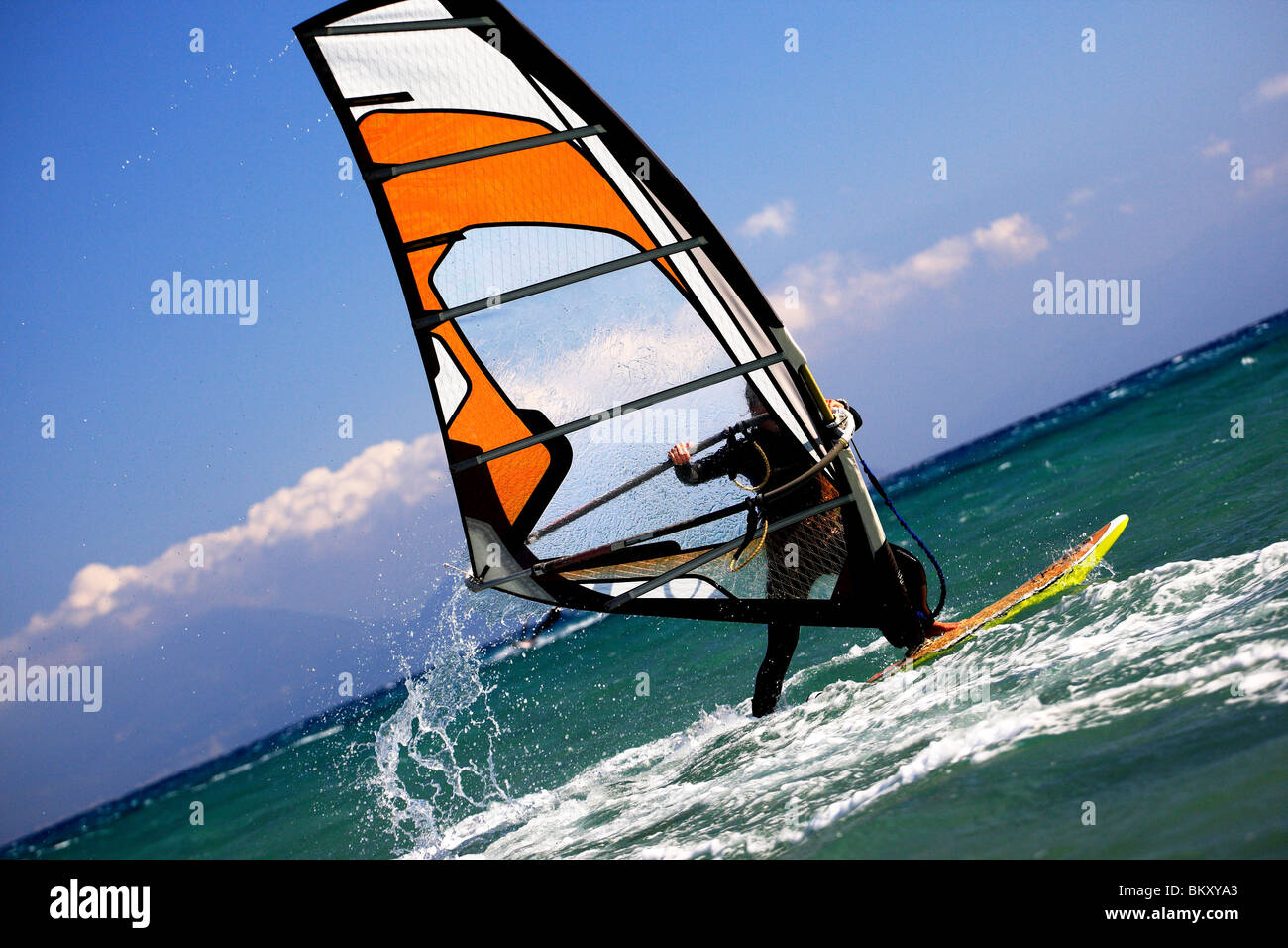 Coastal windsurfer hi-res stock photography and images - Alamy