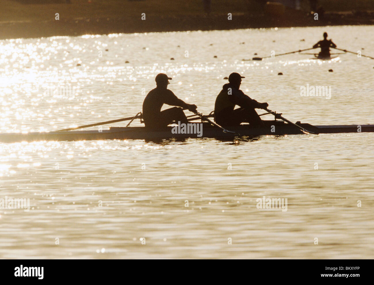 Rowing skulls hi-res stock photography and images - Alamy