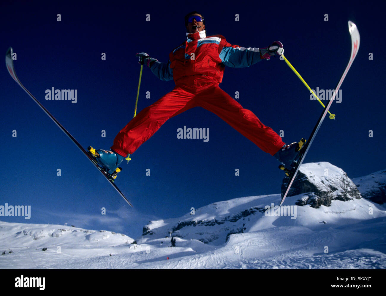 Splits ski jump hi-res stock photography and images - Alamy