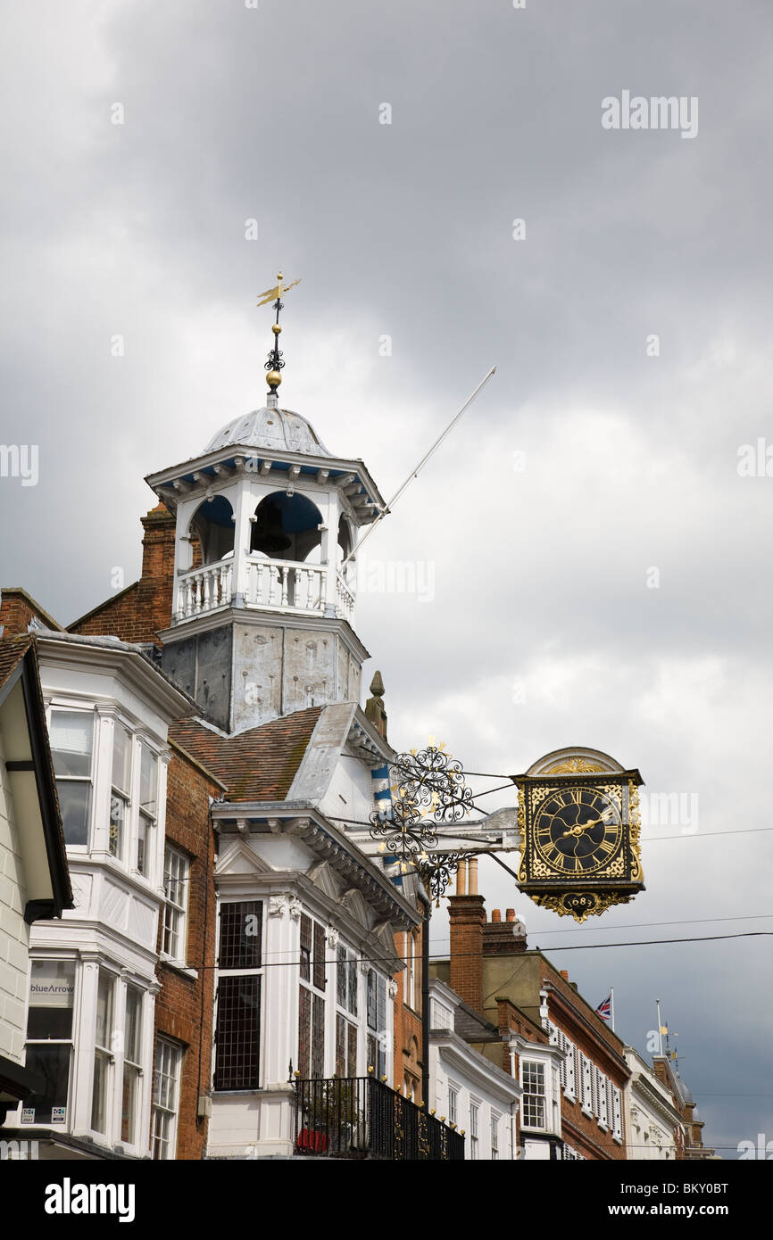 Guildford clock tower hi-res stock photography and images - Alamy