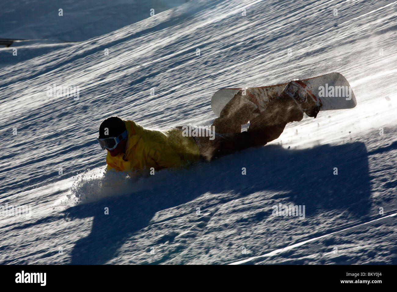 Snowboarder fall hi-res stock photography and images - Alamy