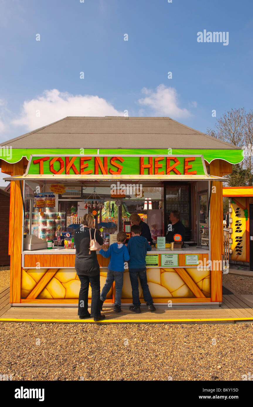 Tokens for the Funfair at Wroxham Barns craft centre in Wroxham ...