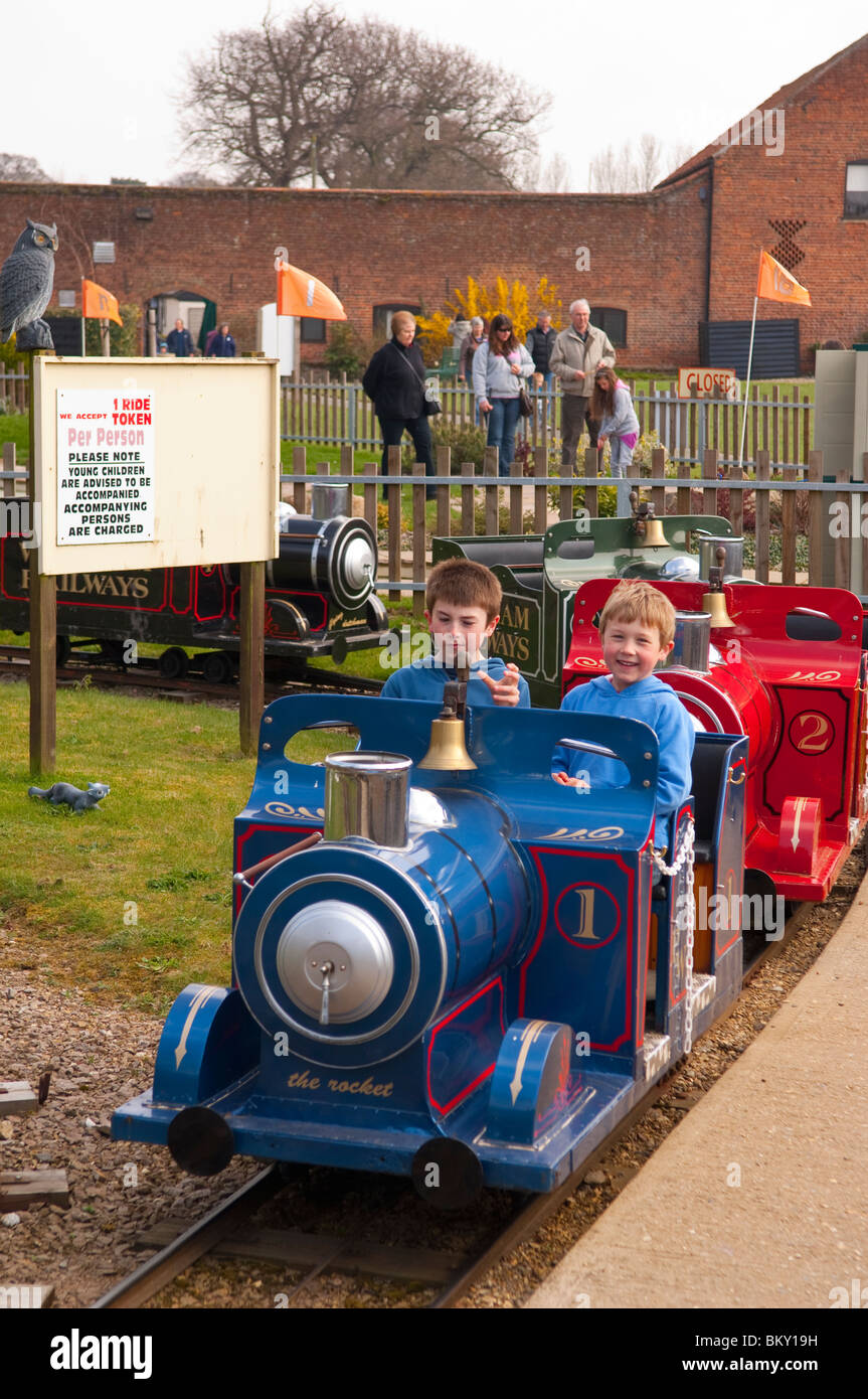 Train ride with kids hi-res stock photography and images - Alamy