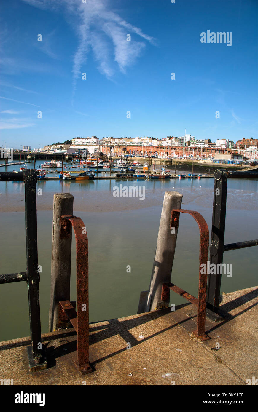 Ramsgate Kent UK Harbor Harbour Quay Stock Photo - Alamy