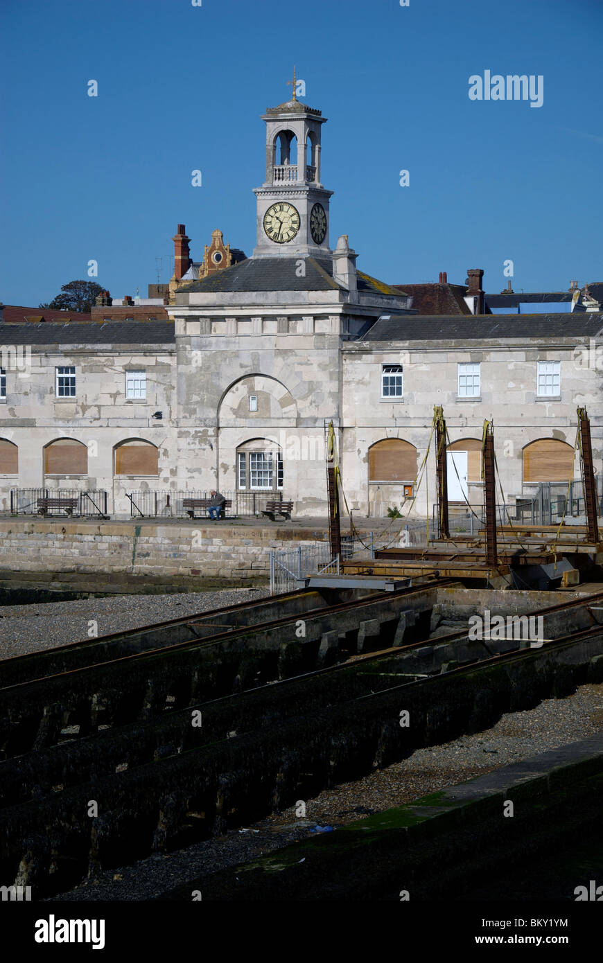Ramsgate Kent UK Harbor Harbour Quay Old Custom House Stock Photo - Alamy