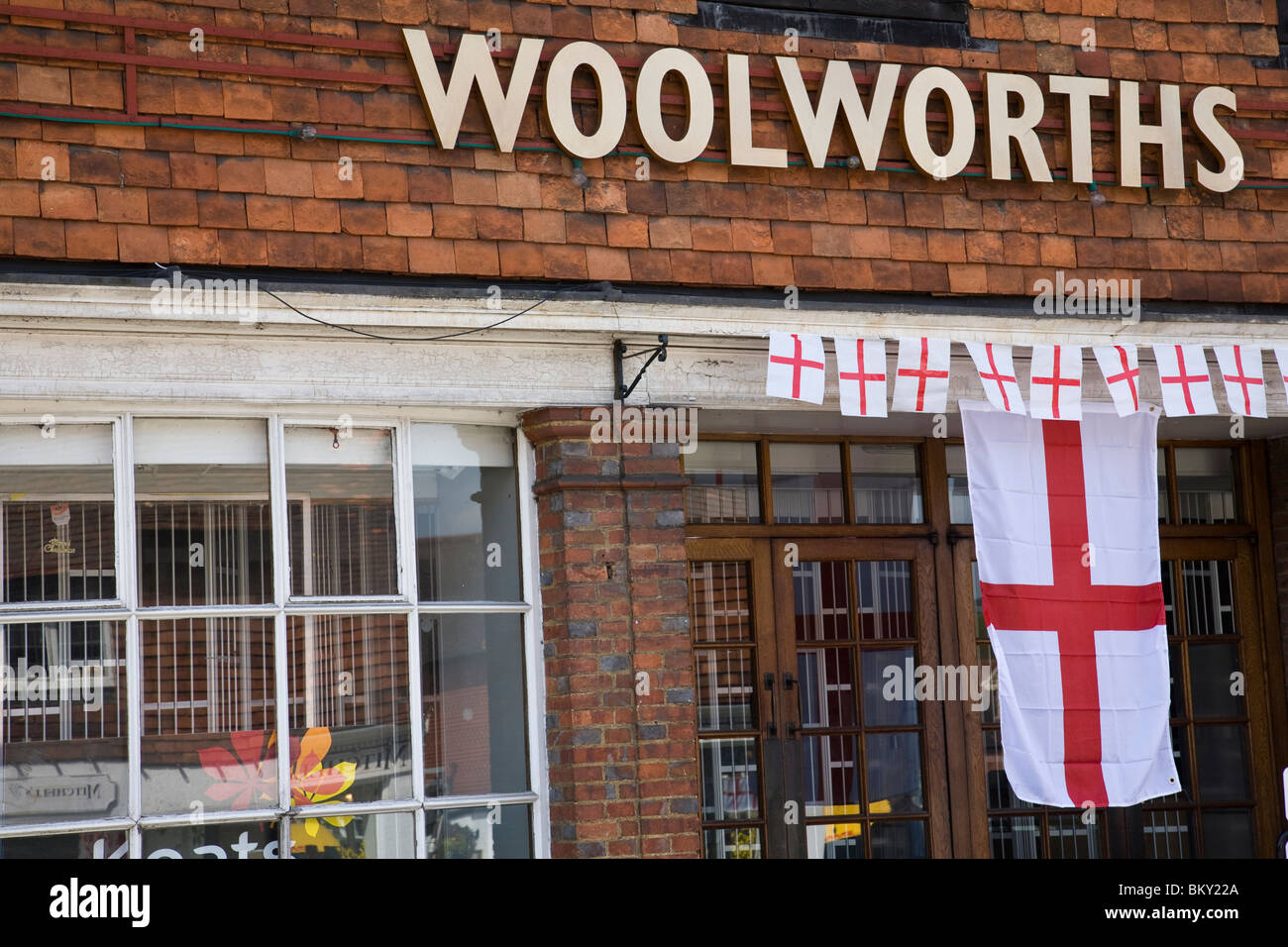 Old woolworths shop adorned england hi-res stock photography and images ...