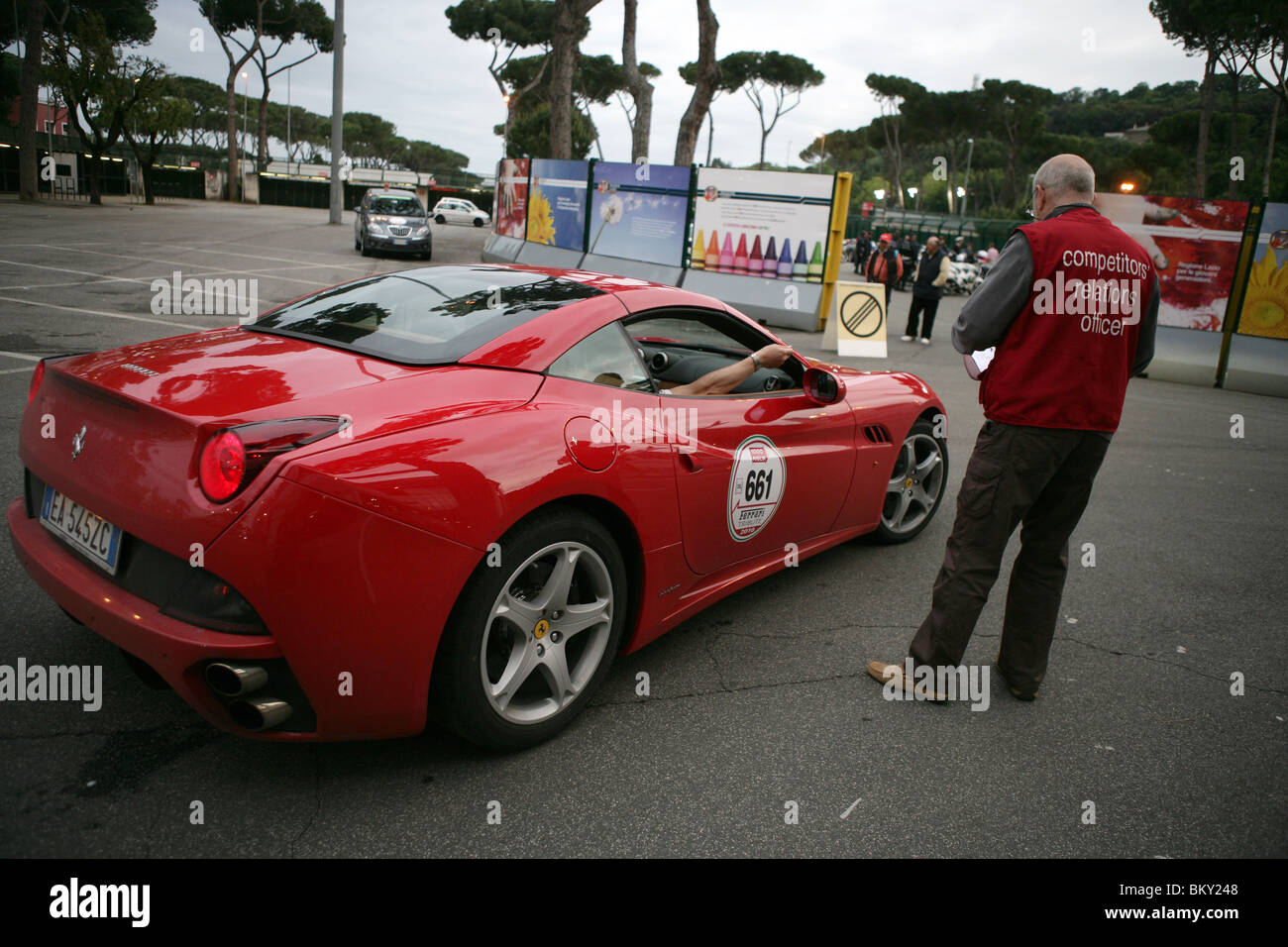 Ferrari rally at 1000 miles 2010 Italy. The Ferrari the most famous ...