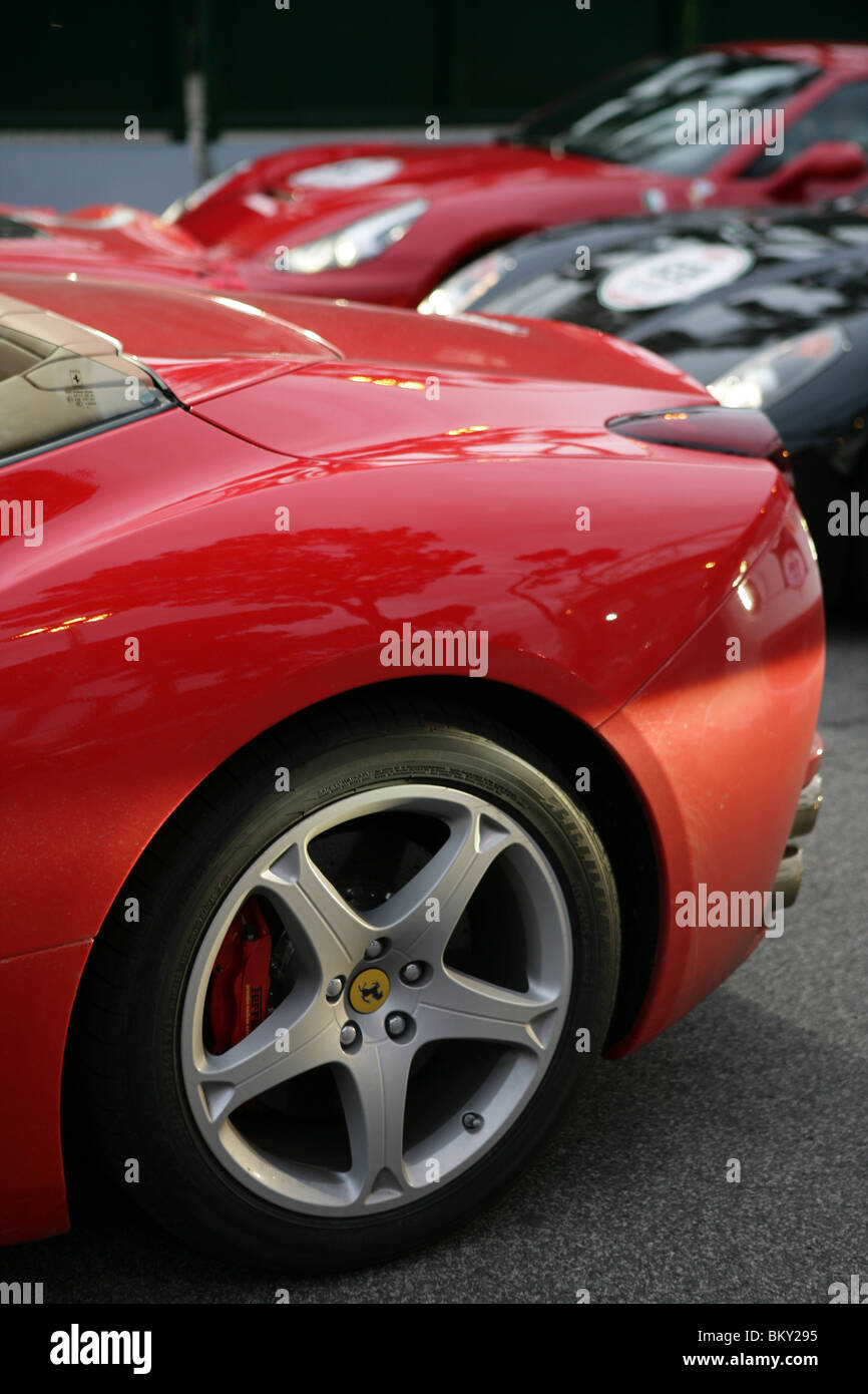 Ferrari rally at 1000 miles 2010 Italy. The Ferrari the most famous ...