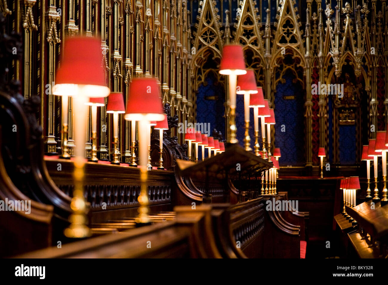 Choir Quire. Coro, La Westminster Abbey Iglesia: England GB Great ...